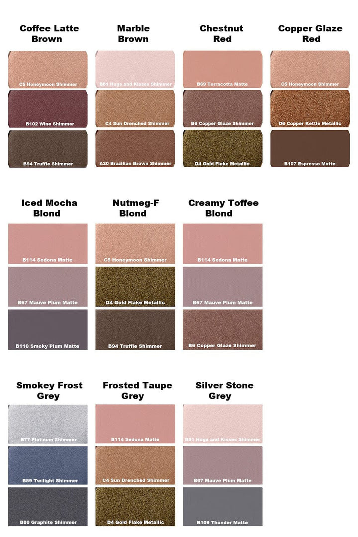 Moodiful Eyeshadow 3 pc Palettes – Godiva's Secret
