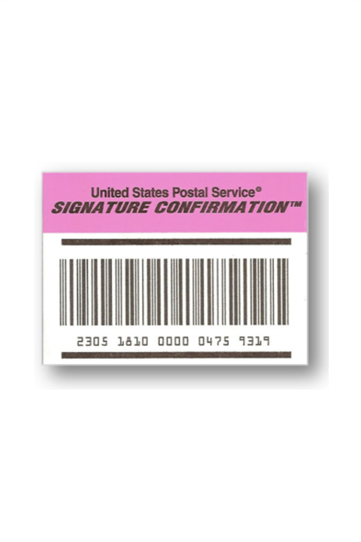 Signature Confirmation- Additional Cost (US Only) – Godiva's Secret