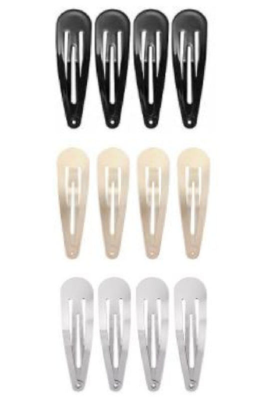 Snap Hair Clips- 4 Pack – Godiva's Secret